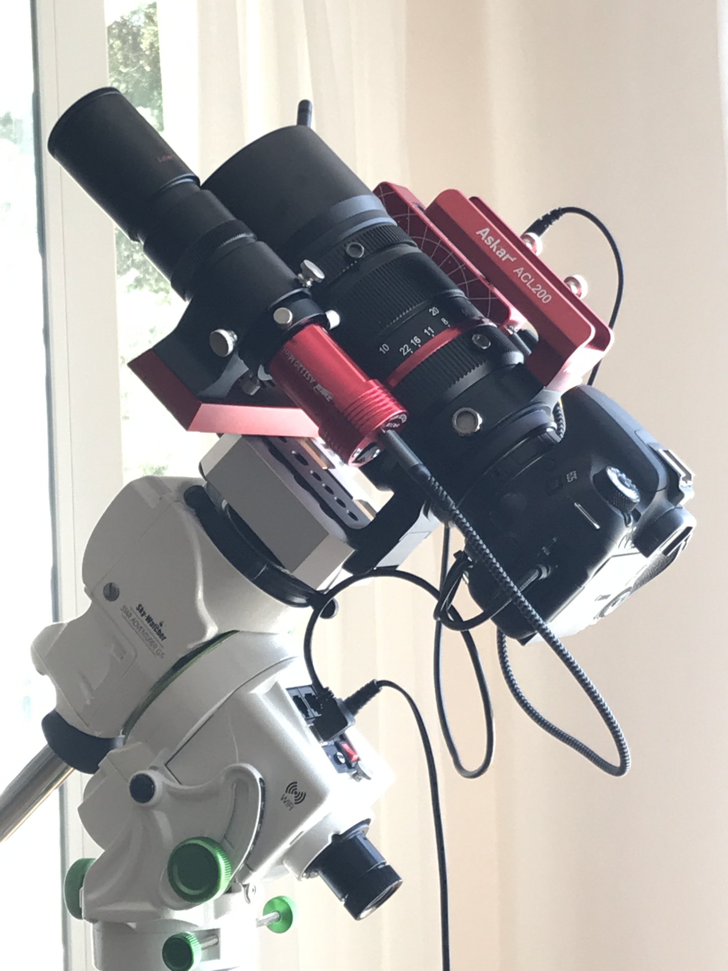 Mein neues Set, ACL 200 - EOS 6DA - SkyAdventurer GTi - ASIAIR mini ...