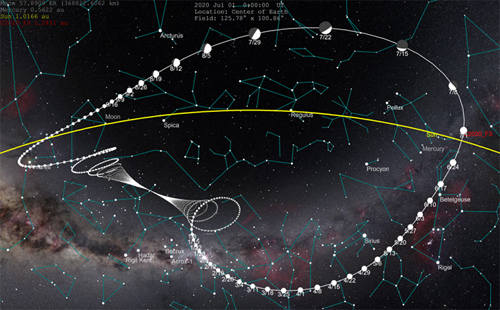 Neowise mit C9 | Forum Astronomie.de