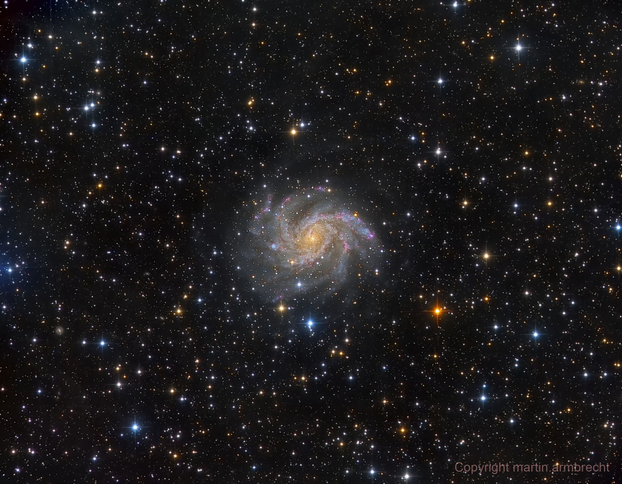 NGC 6946 Fireworks Galaxy | Forum Astronomie.de