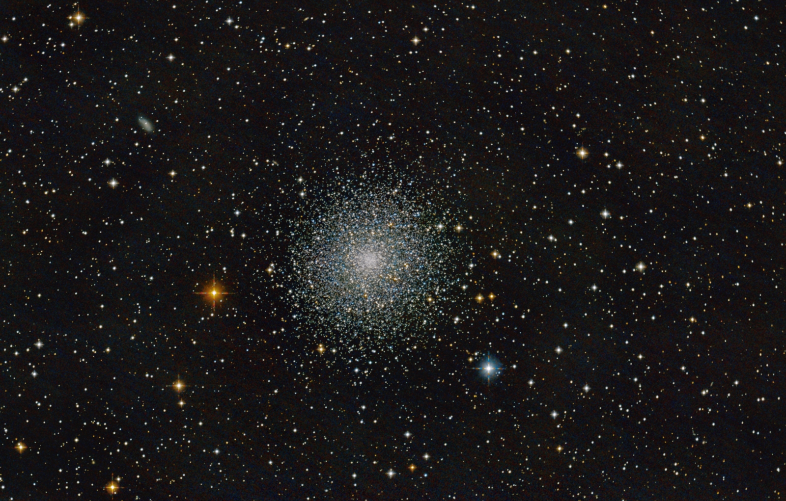 ein alter M13 Haufen vom 09.05.2021, 117x32 sec bei 800 mm mit dem 8" f ...