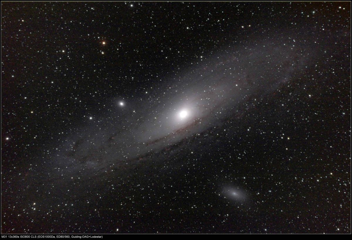M31-Andromedanebel | Astronomie.de - Der Treffpunkt für Astronomie