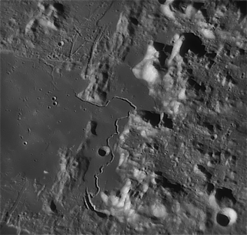 Mond - Region Mons Hadley / Rima Hadley | Forum Astronomie.de