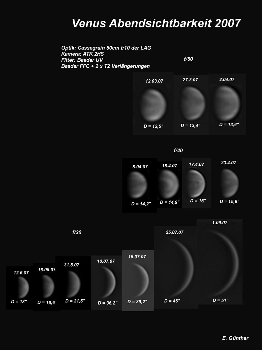 Venus im UV-Licht | Astronomie.de - Der Treffpunkt für Astronomie