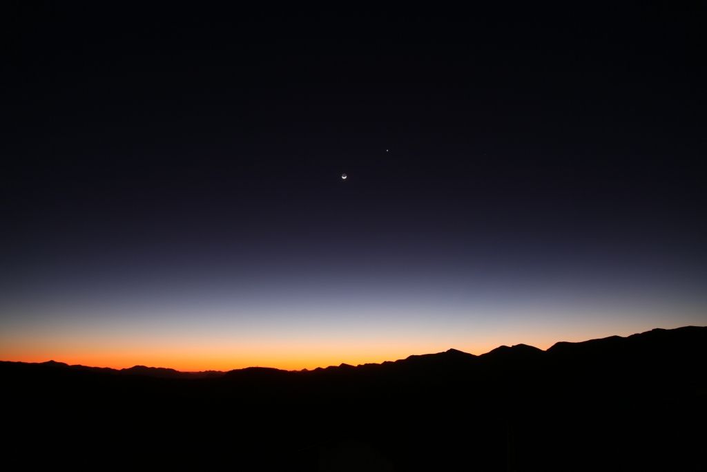 Venus meet moon | Astronomie.de - Der Treffpunkt für Astronomie