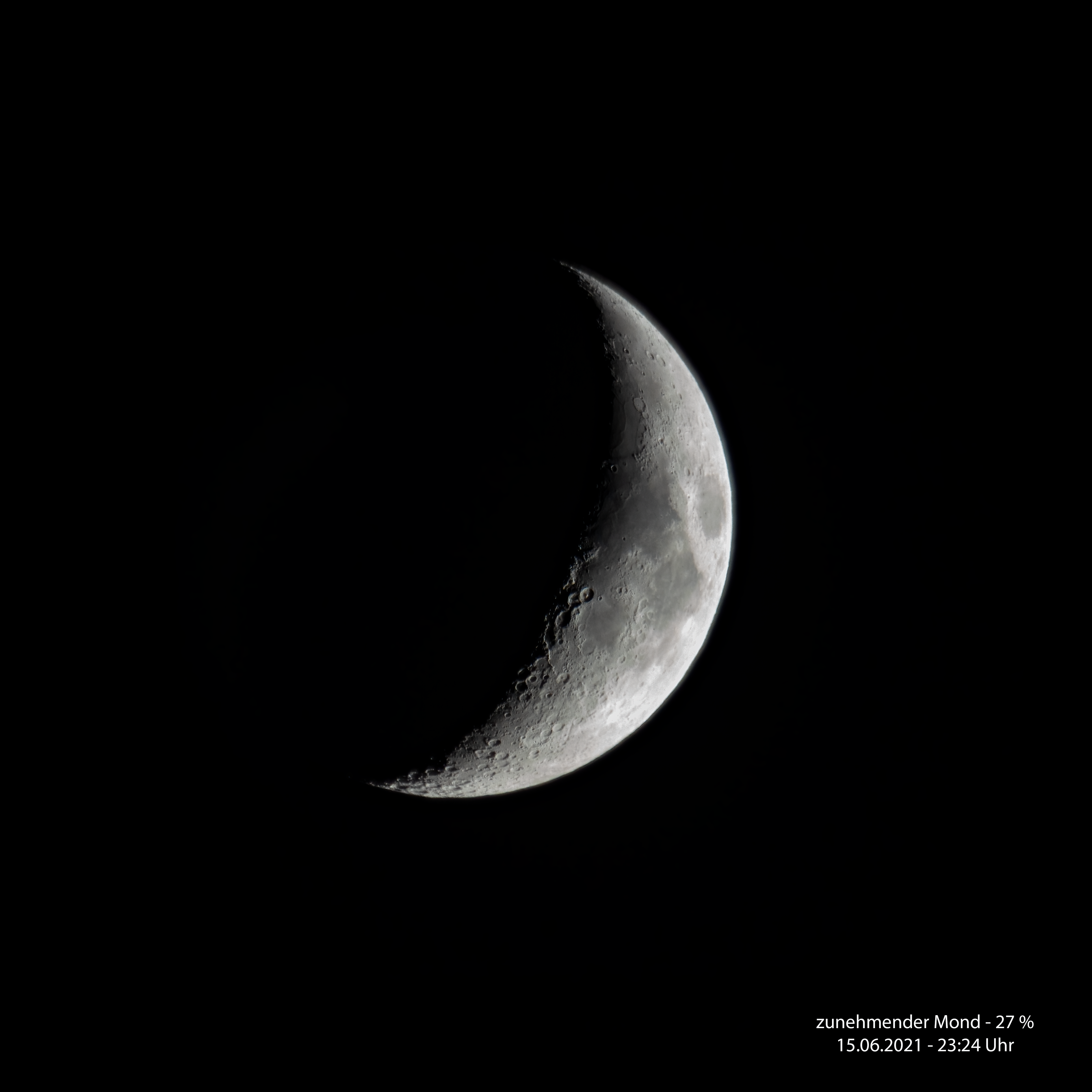 Zunehmender Mond Mrz 2024